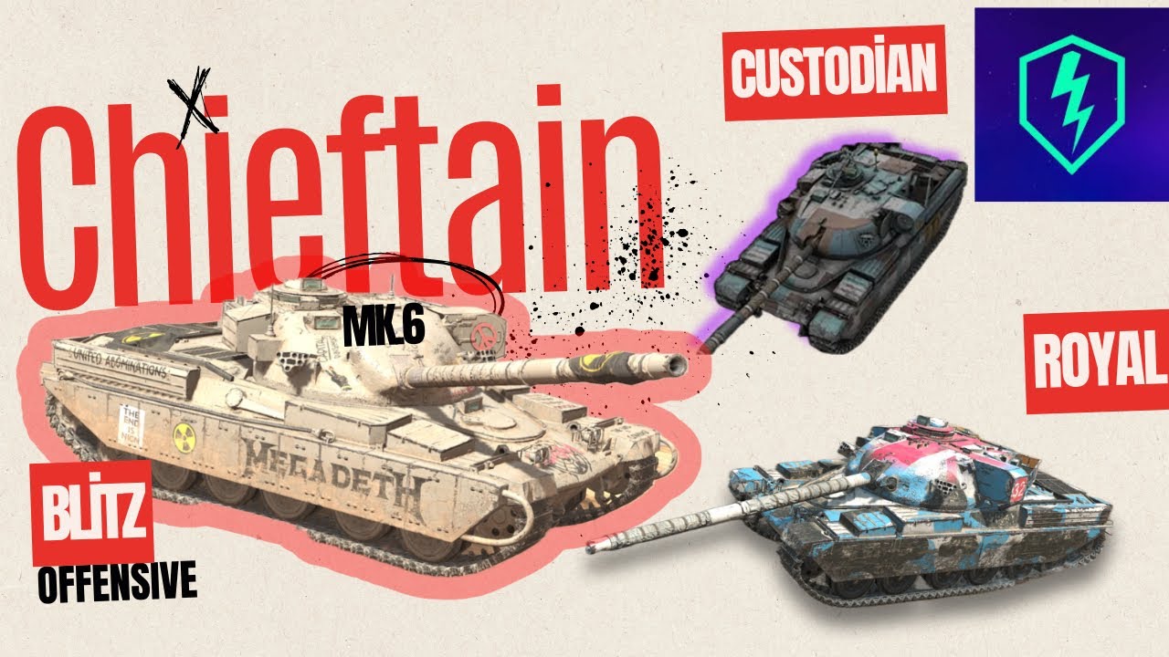 Chieftain MK.6 World of Tanks Blitz- Gameplay.How to play it and Enjoy with! - YouTube