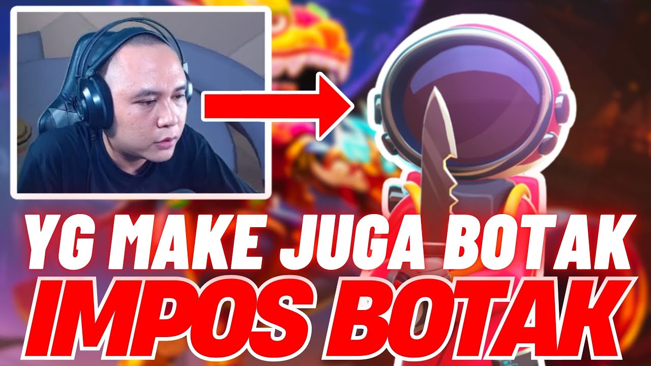 MOMEN LANGKA‼ IMPOS BOTAK SKIN BOTAK YG MAKE JUGA BOTAK😂 - YouTube