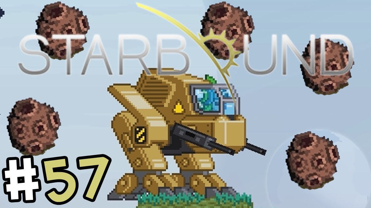 HUMAN MECH & METEOR SHOWER! - Starbound Beta Gameplay #57 (Let's Play) - YouTube