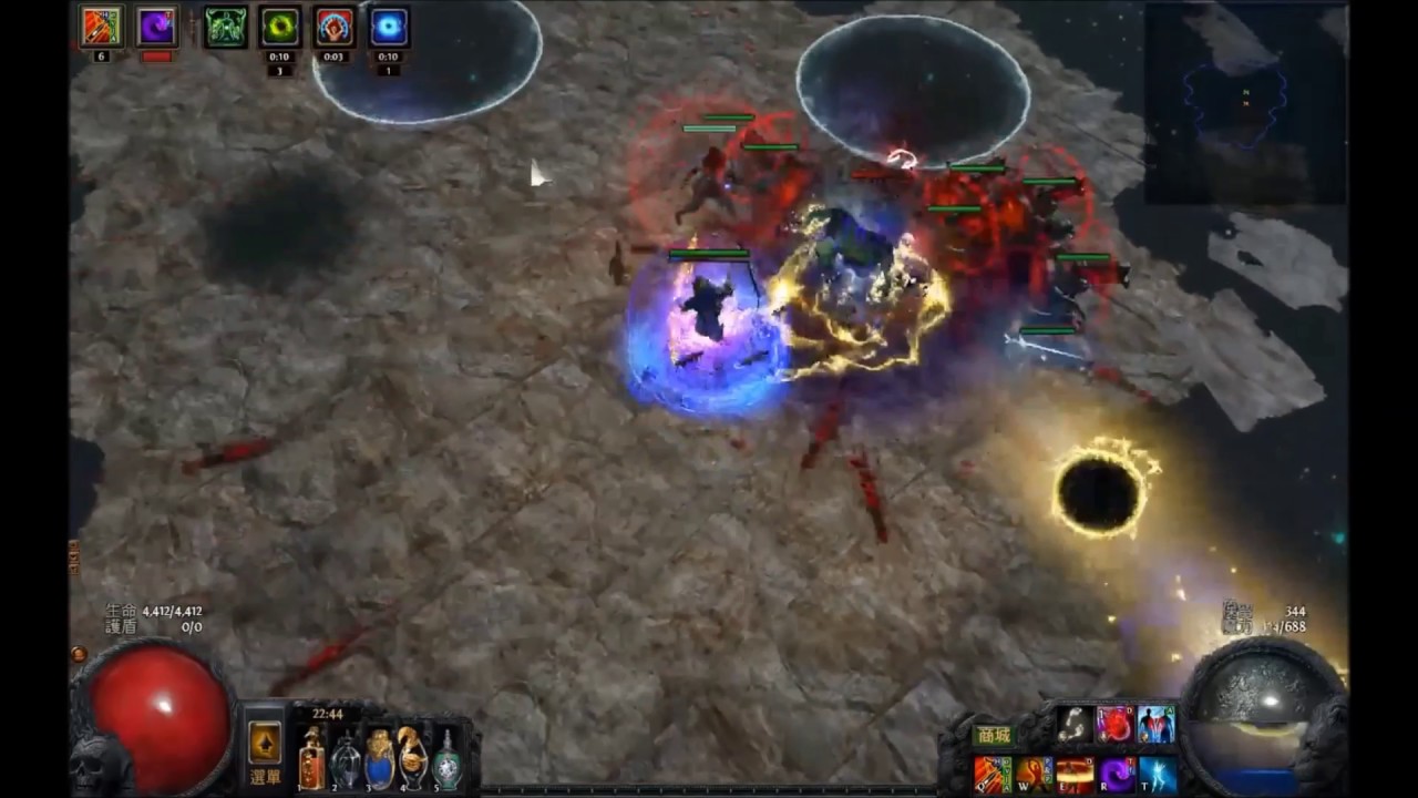 POE2.6 鋼鐵指揮 Iron Commander 貴族毒砲台 T17 裂界王 - YouTube