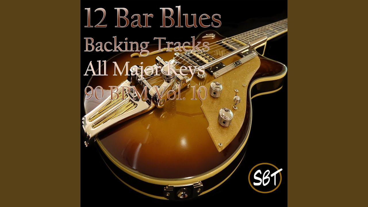 12 Bar Blues Backing Track in A Major 90 BPM, Vol. 10 - YouTube