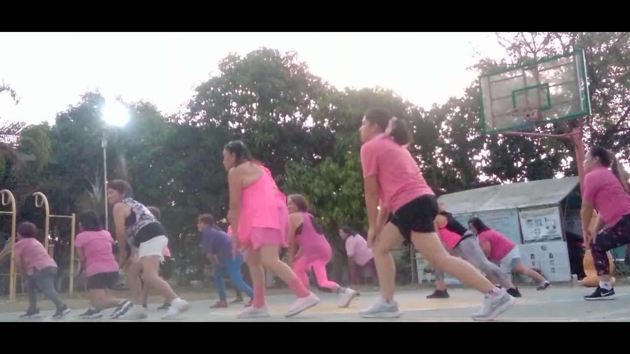 cooling down pink zumba - YouTube