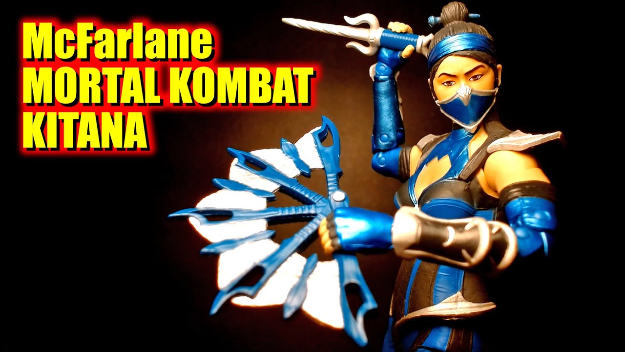 Mortal Kombat Kitana Action Figure McFarlane Mortal Kombat Kitana,