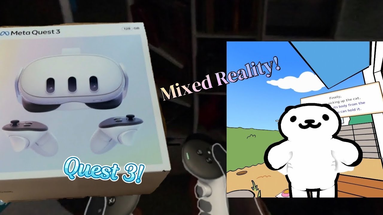Unboxing my Quest 3! + Gameplay! - YouTube