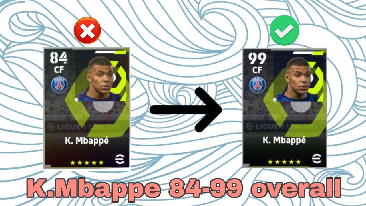 K.Mbappè 99 overall traning.... #efootballcr7 - YouTube