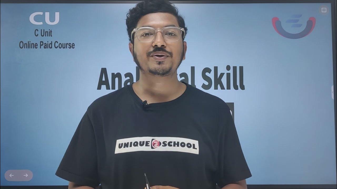 Distance and Direction | Analytical Skill | CU C Unit | Exclusive Class - YouTube