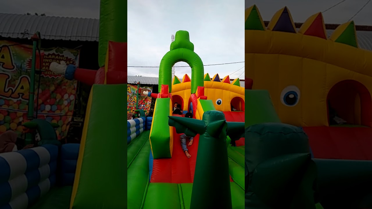 Bermain Rumah Balon - YouTube