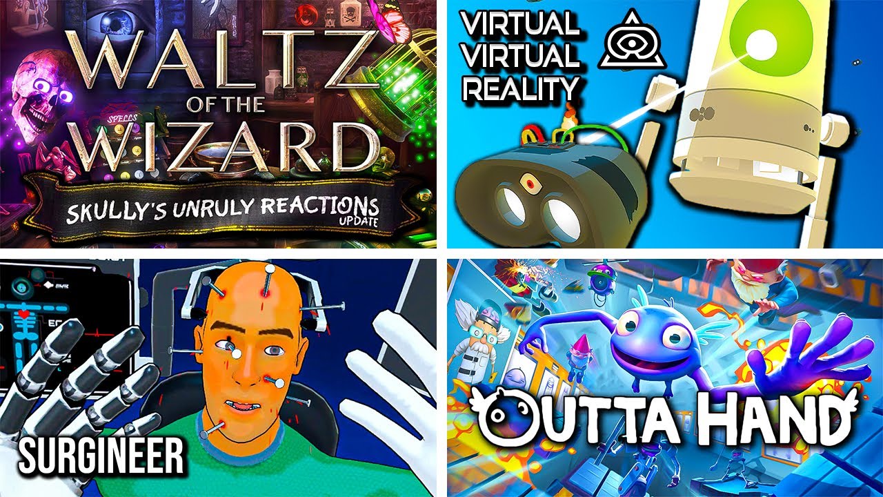 Quirky VR games Marathon | Waltz of the Wizard | Virtual Virtual ...