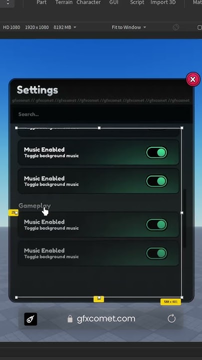 new settings ui tutorial in roblox studio (out now) - YouTube