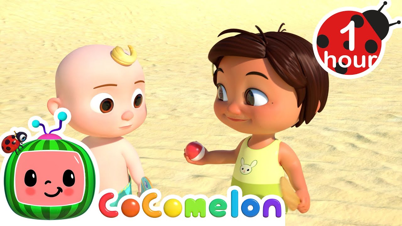 JJ & Cody Play Outside at The Beach + More | Cocomelon | Kids Cartoon ...