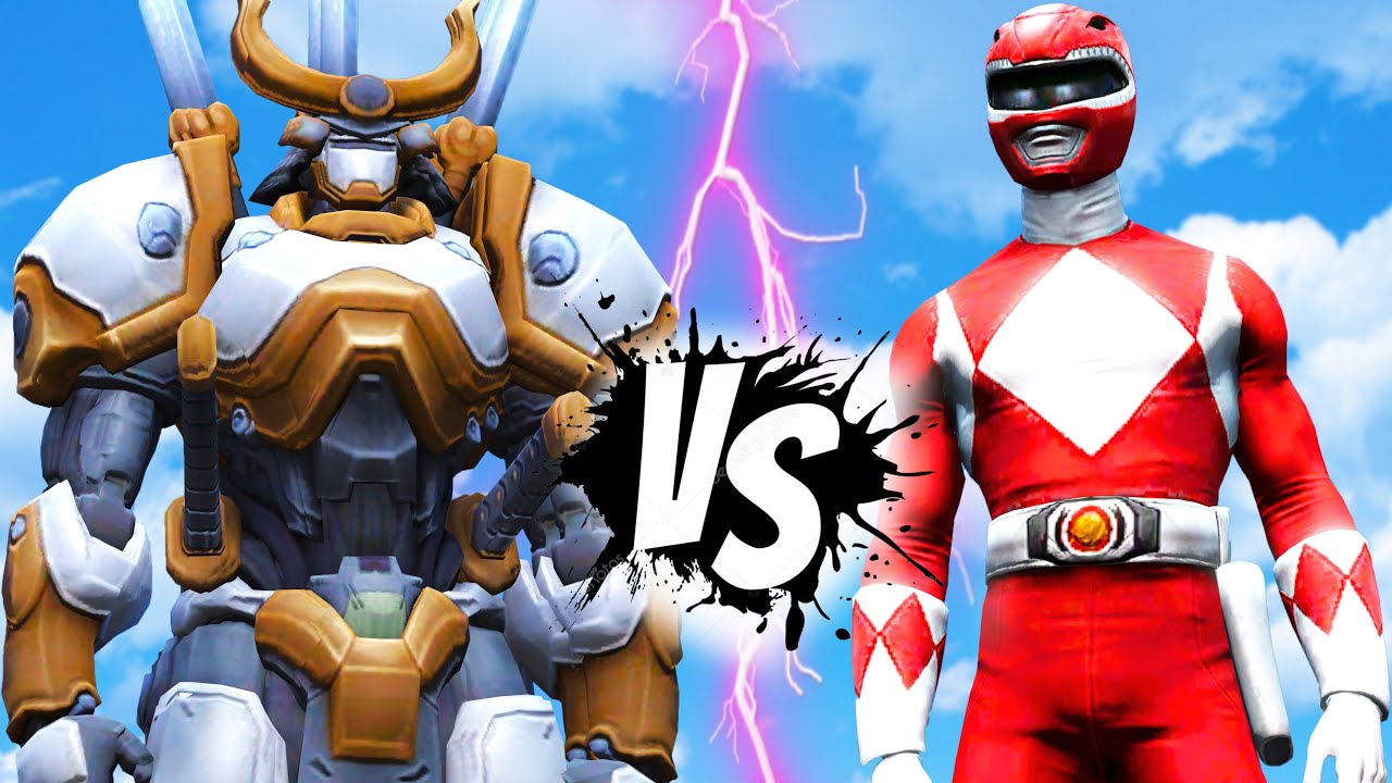 Red Power Rangers VS Samurai Mecha - Epic Battle - YouTube
