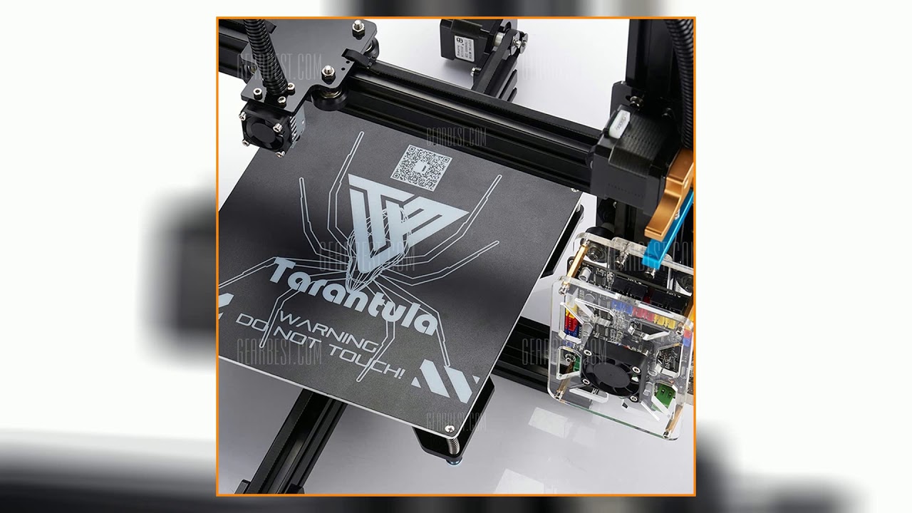 Tevo Tarantula 3D Printer Kit - YouTube
