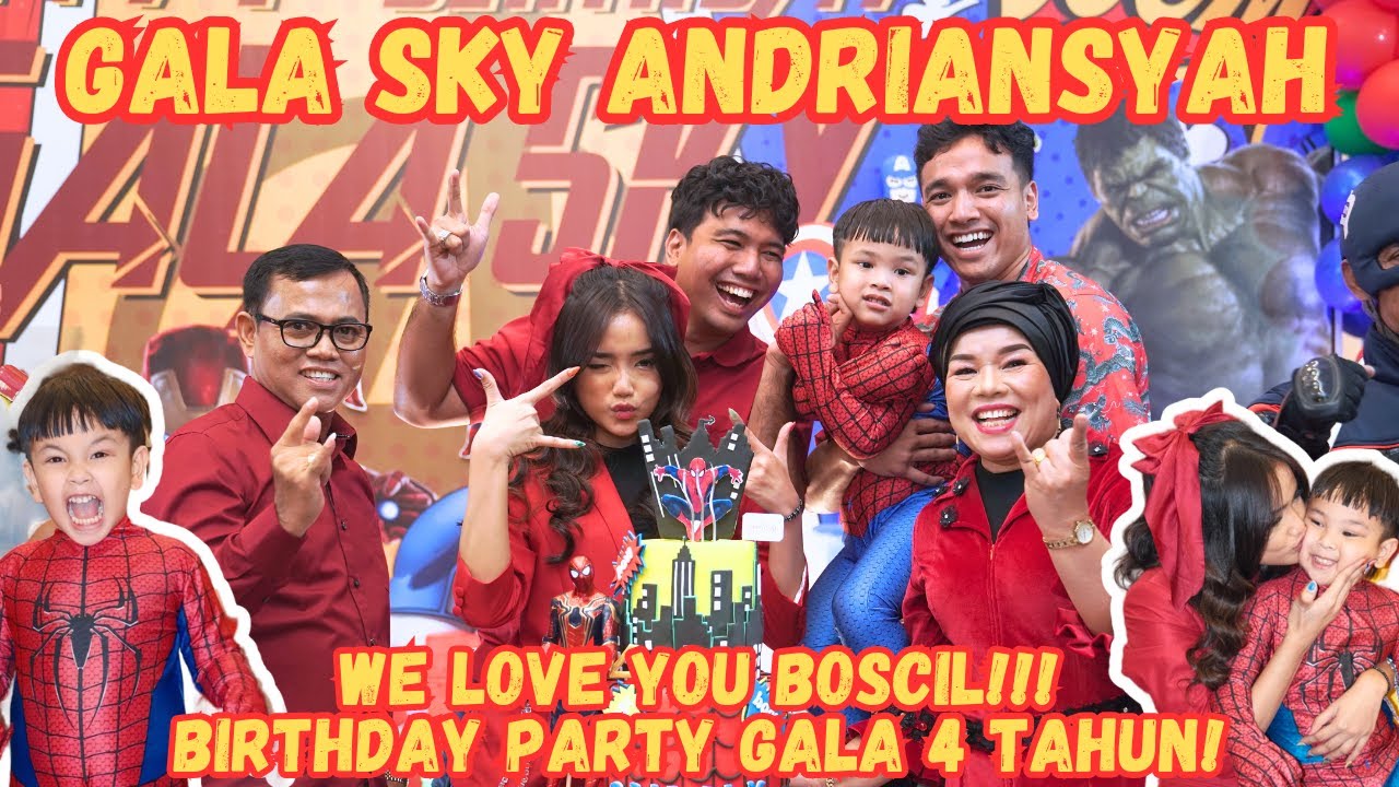 HAPPY BIRTHDAY GALA SKY ANDRIANSYAH! WE LOVE YOU!!! - YouTube