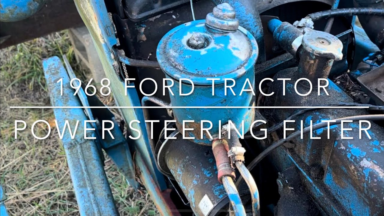 1968 Ford Tractor - Power Steering Filter - YouTube