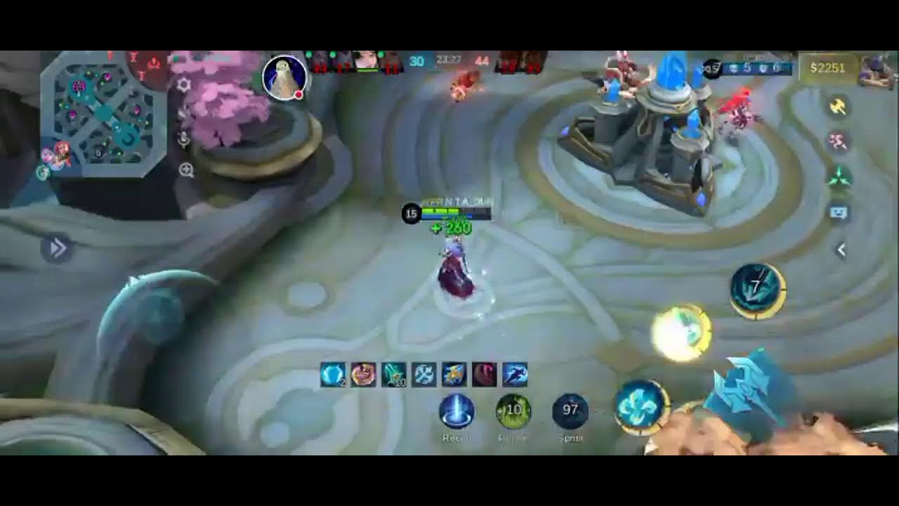 Mengsi waktu dengan main Game #mlbb - YouTube