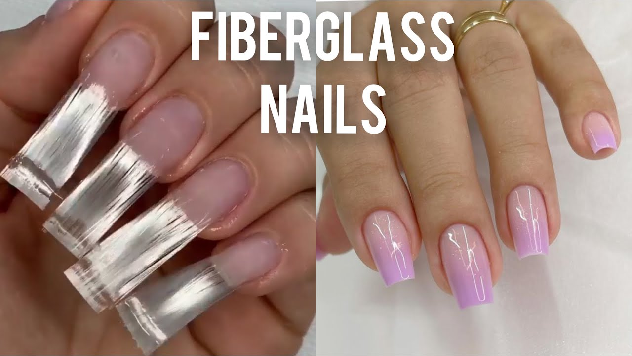 Fiberglass Nails Tutorial And Compilation Silk Wraps And Fiberglass Nail Art Youtube