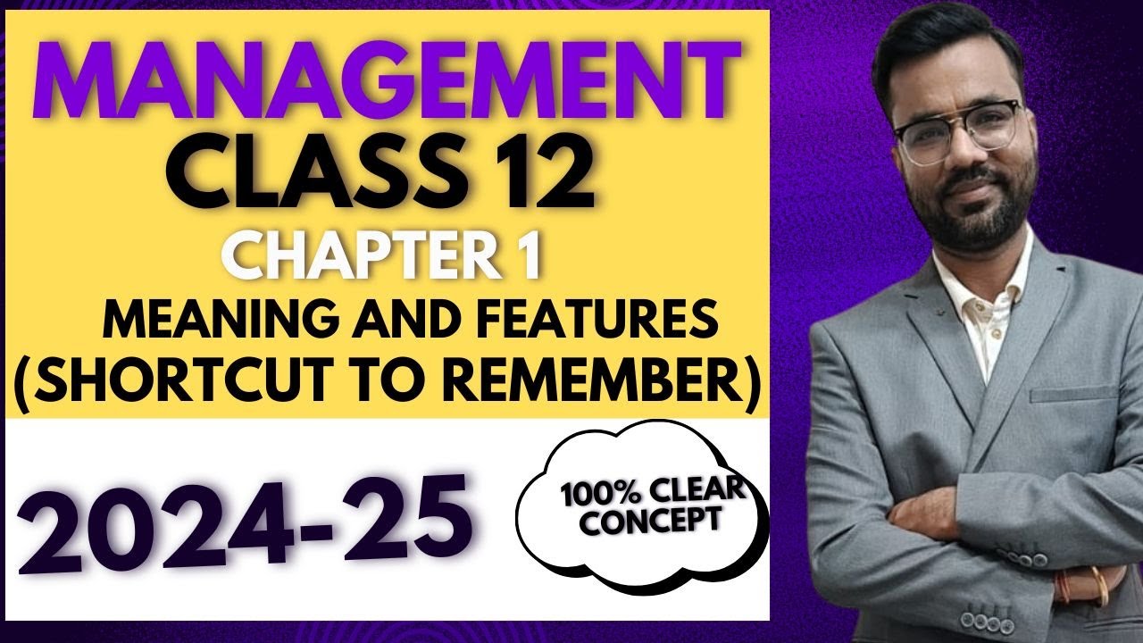 Class 12th – Management as an Science and Art | Business Studies ...