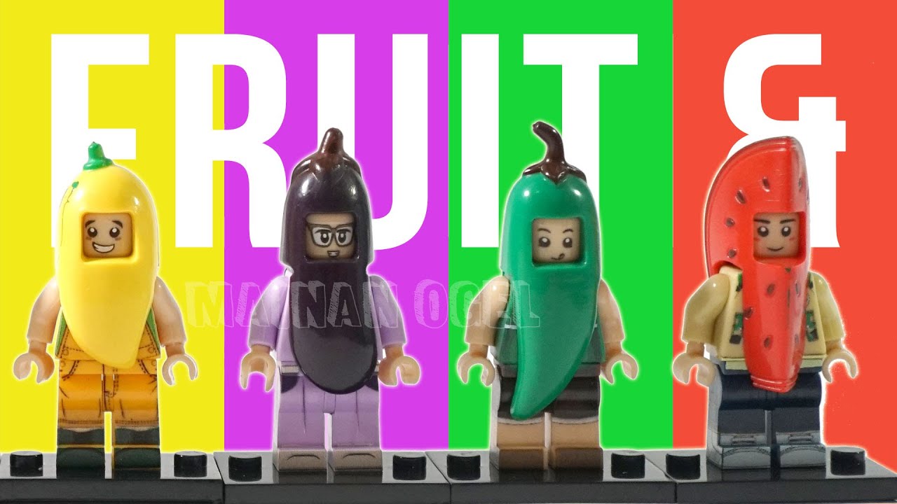 Fruit & Vegetable Minifigures by Pogo (part 2/2) | Costume Mascot ...