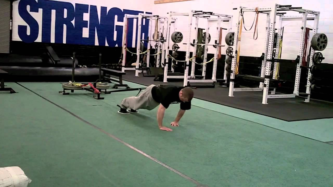 Alligator Crawl with Sled Drag - YouTube