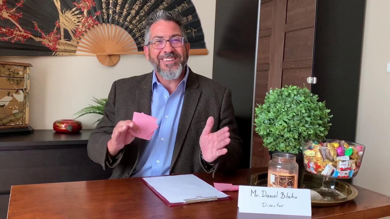 Announcement from Mr. Blaho - May 19th - YouTube