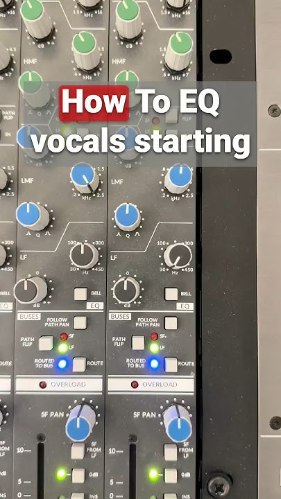 HOW TO EQ VOCALS! #mixingtips #mixingengineer #audioplugins - YouTube