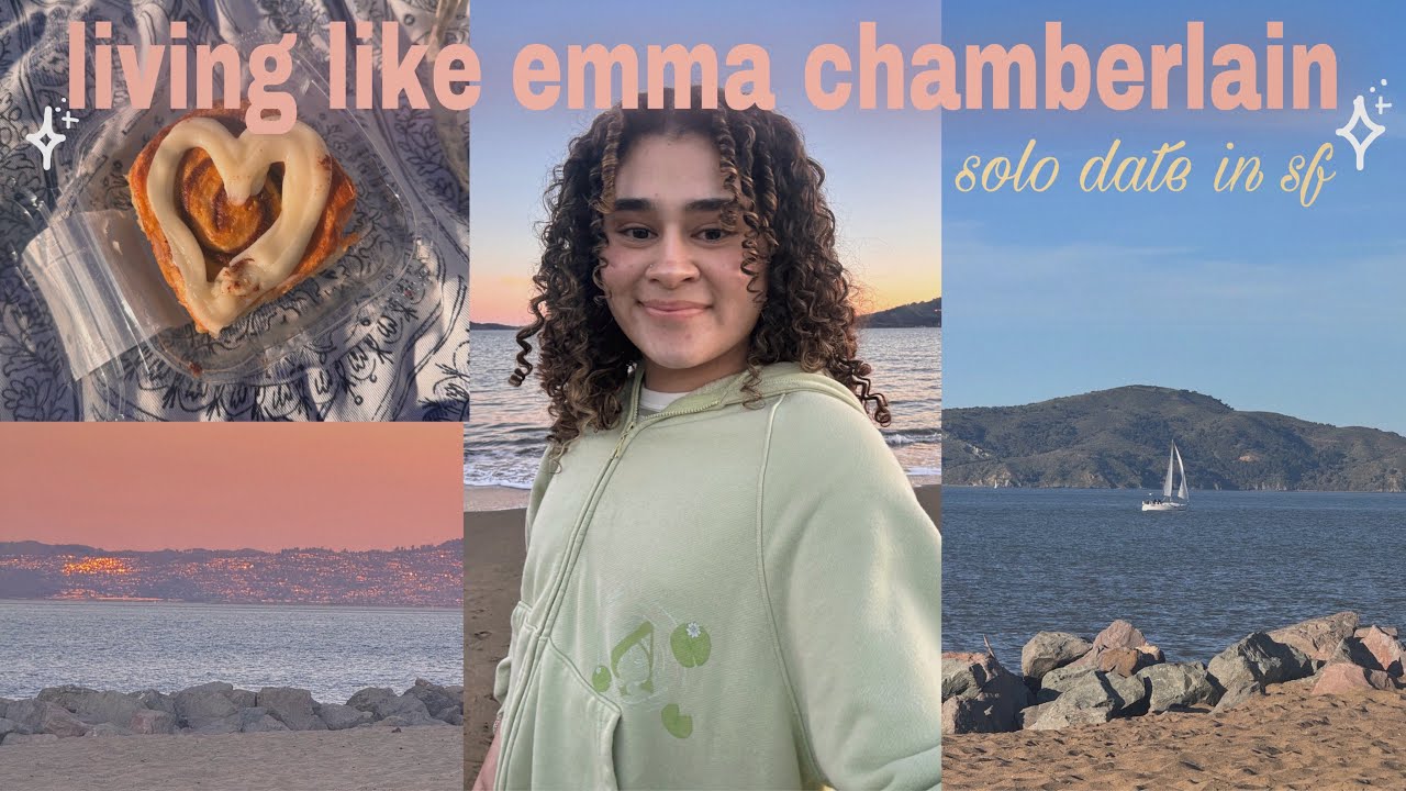 living like emma chamberlain (solo date in sf) - YouTube