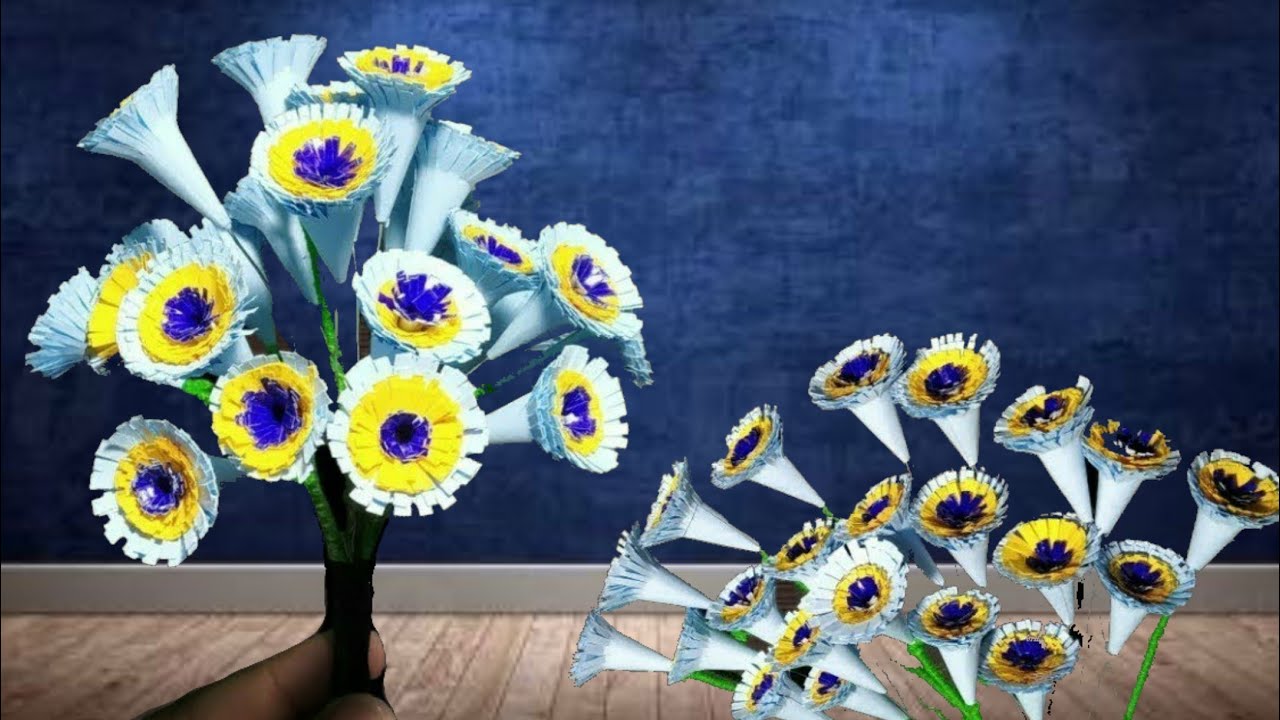 How To Make Easy Flower Vase YouTube How To Make Easy Flower Vase YouTube