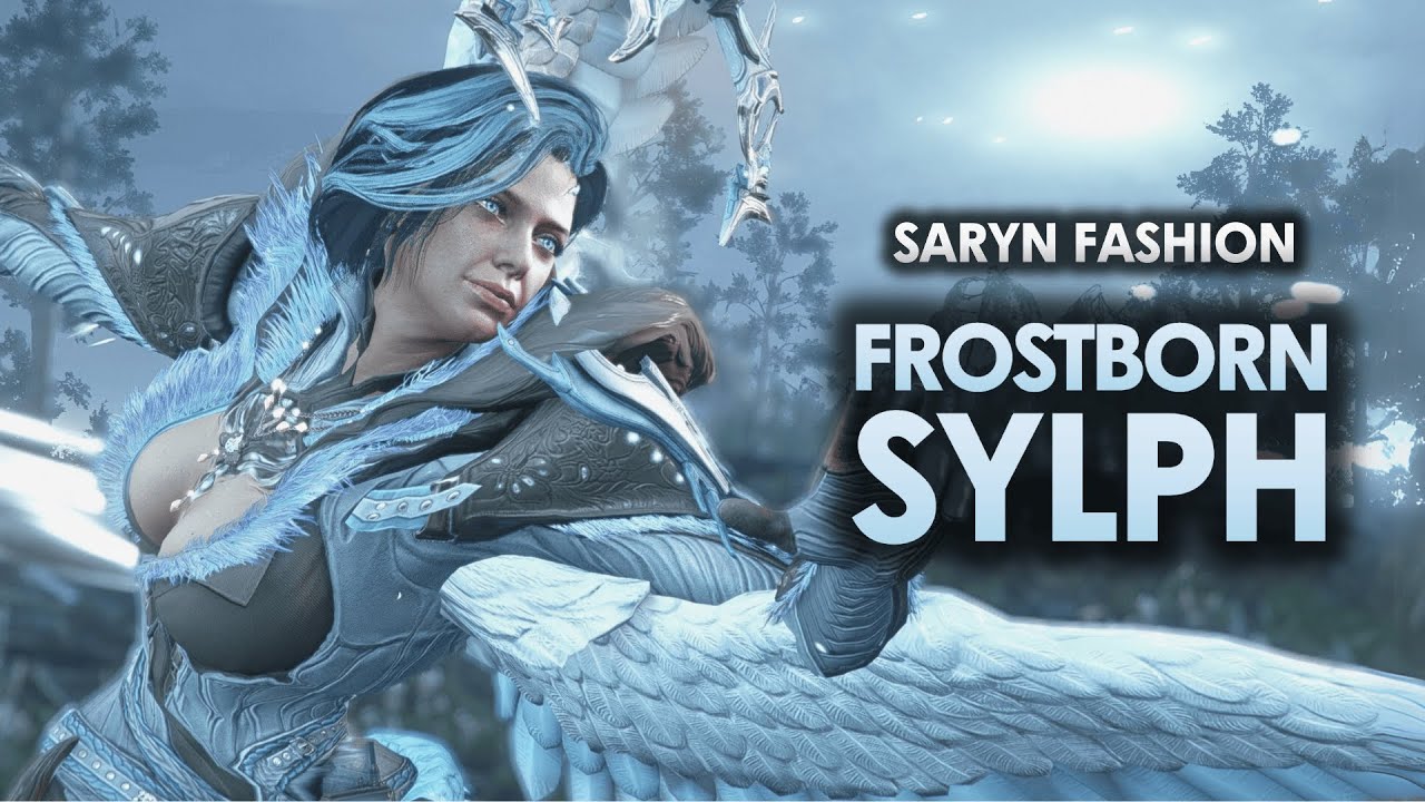 Warframe | Saryn Gemini Fashion (Minerva) - Frostborn Sylph - YouTube