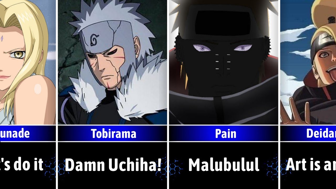 Favorite Words/Phrases of Naruto Character | AnimeSilvia - YouTube