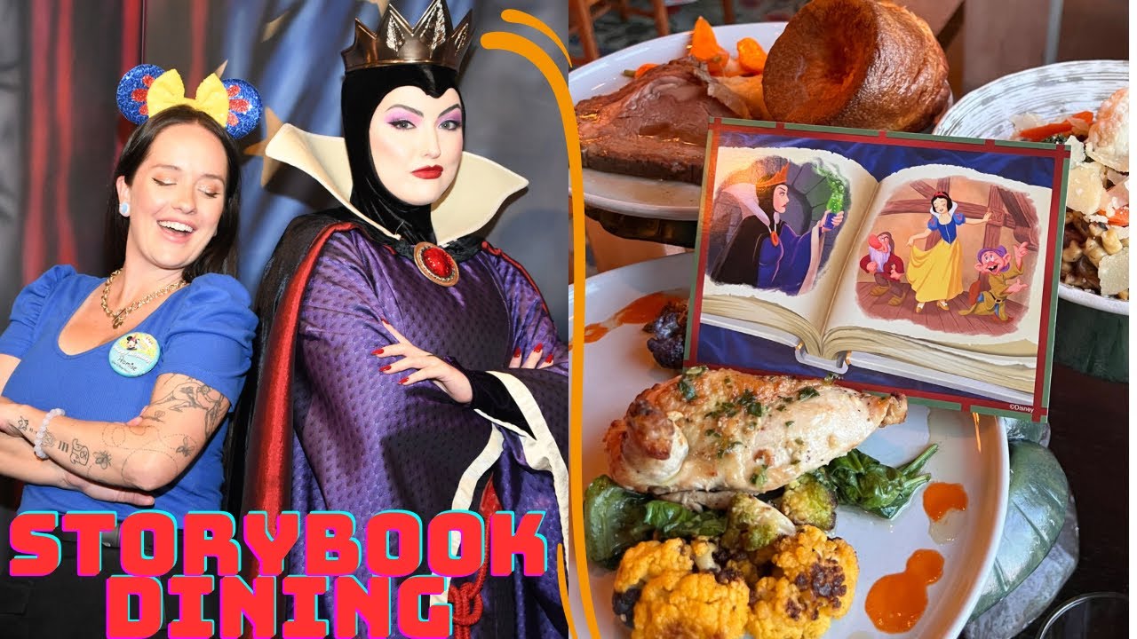 Disney's Wilderness Lodge Storybook Character Dining!! - YouTube