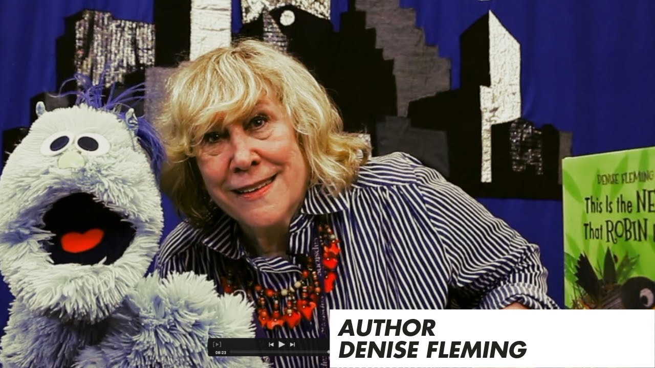 Author Denise Fleming shares her life in 1 Min on The Van Show - YouTube