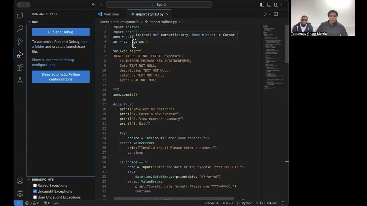 final project python - YouTube