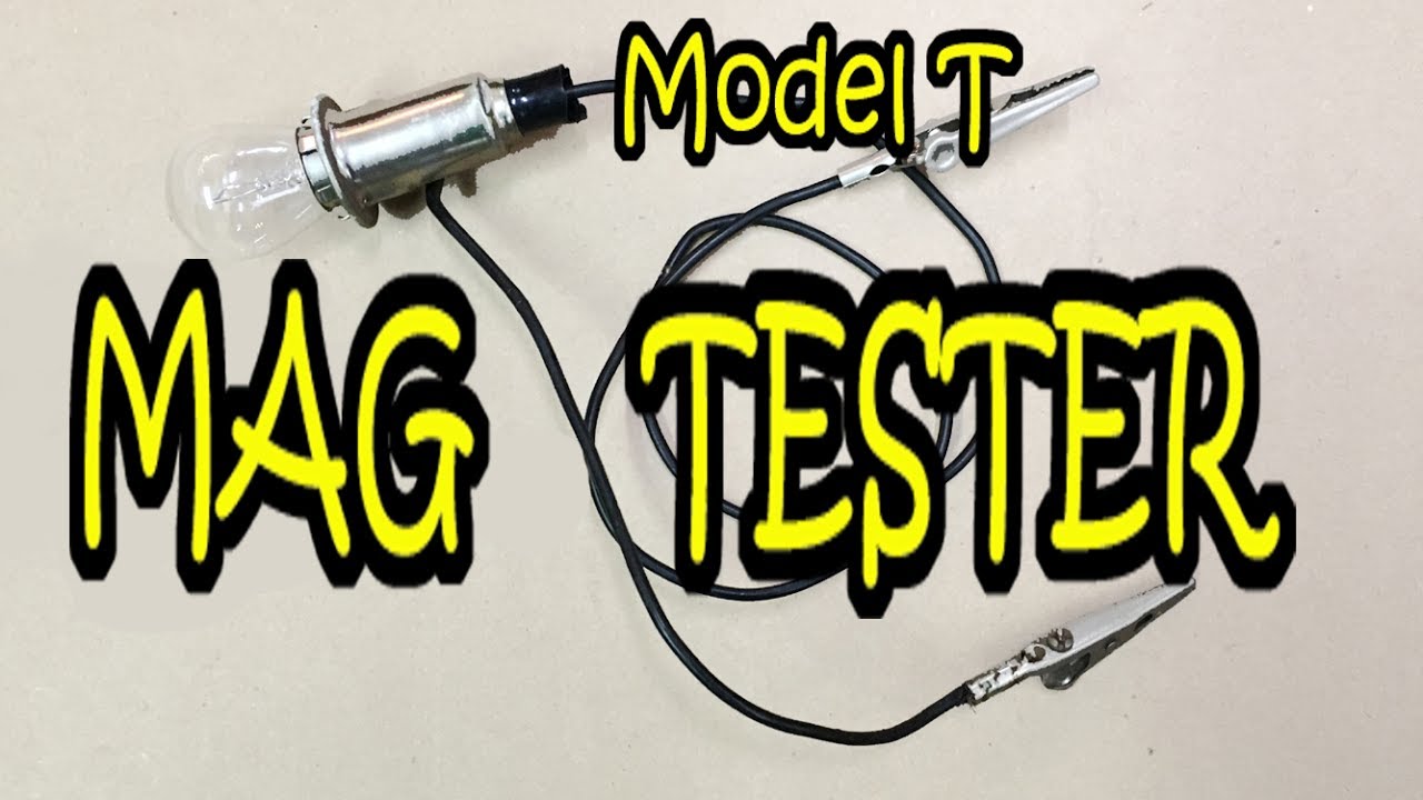 Model T Magneto- How to Test - YouTube
