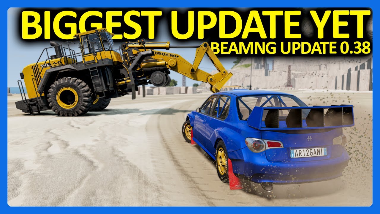 The BIGGEST Update Yet in BeamNG (BeamNG Update 0.38) - YouTube