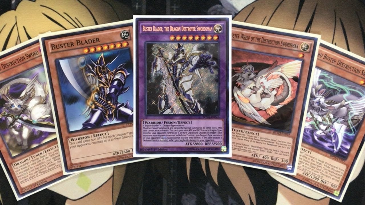 My Buster Blader Yugioh Deck Profile for September 2019 - YouTube