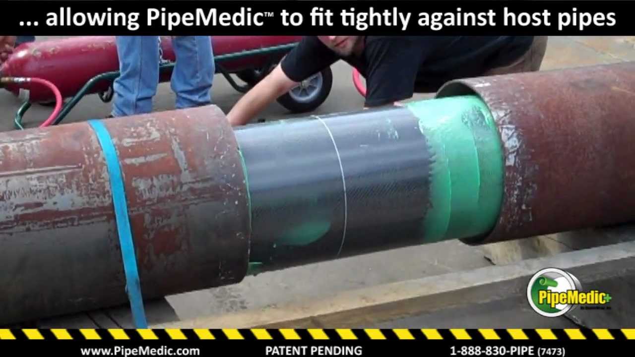 PipeMedic Bridges the Gap in a Pressurized Pipe - YouTube