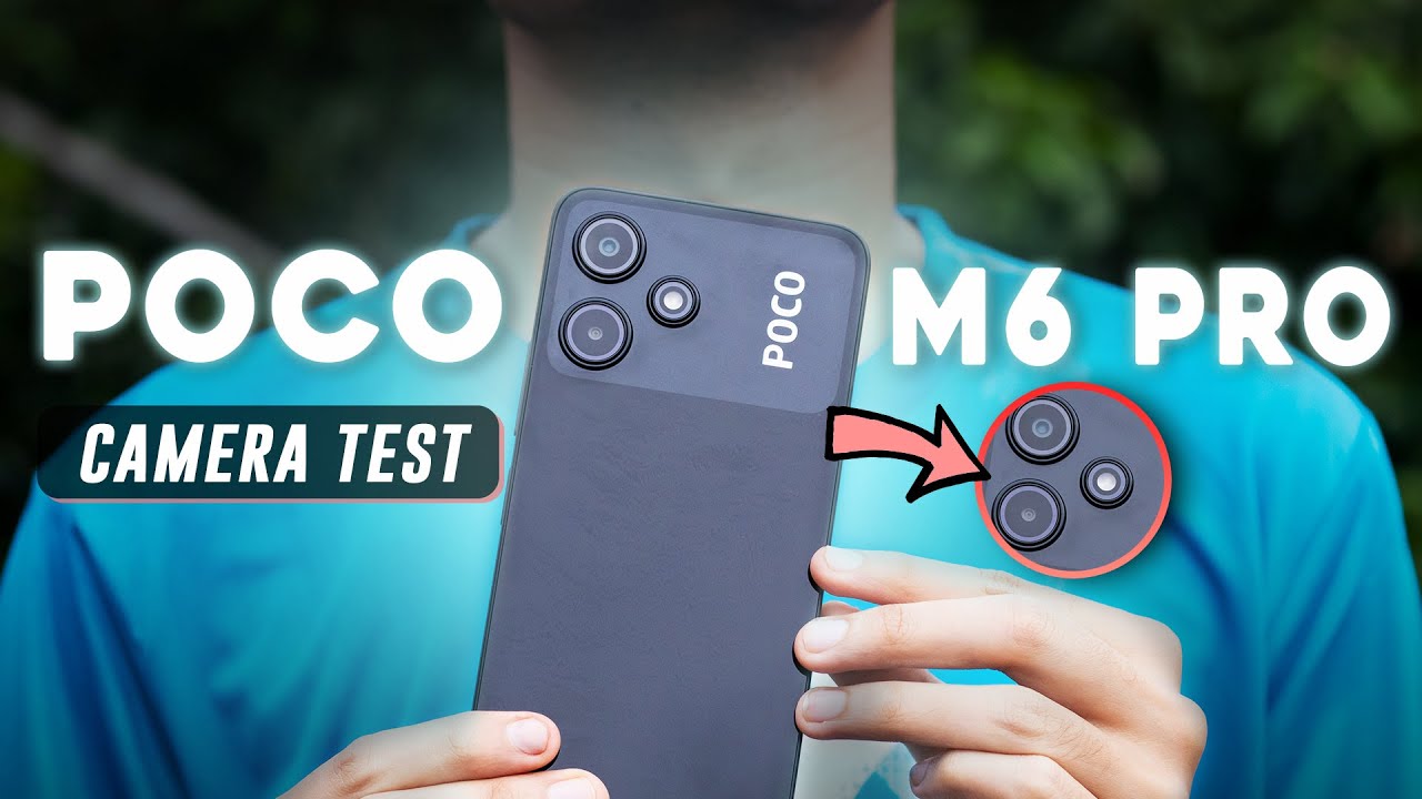 Poco M6 Pro 5G CAMERA TEST ⚡ Poco M6 Pro Review - YouTube