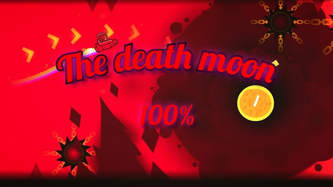 the death moon 100% (geometry dash) - YouTube