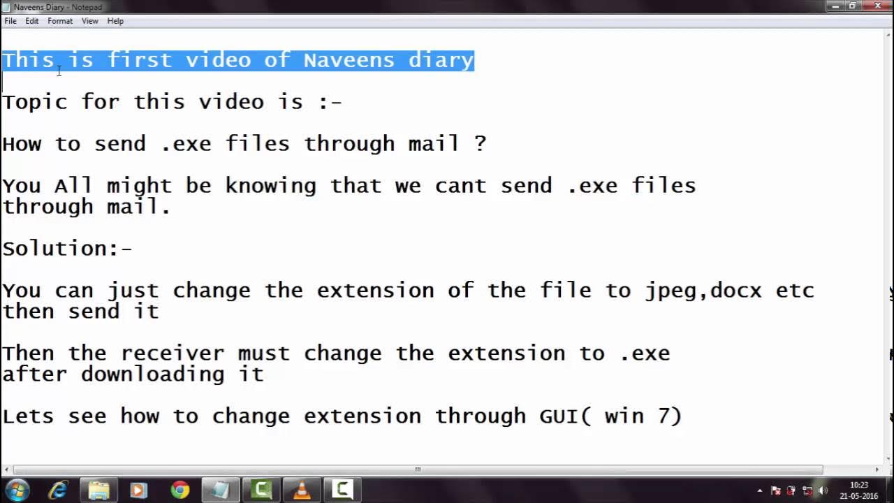 How to send .exe file through email? - YouTube