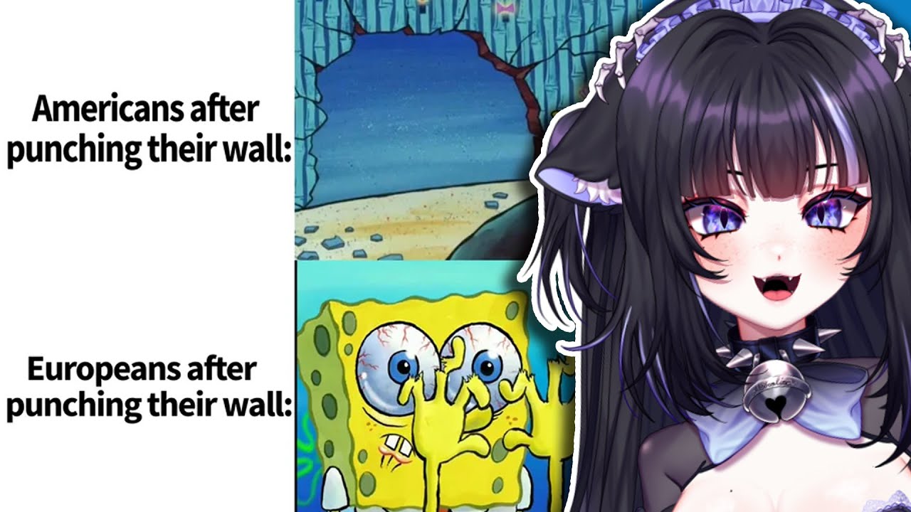 USA VS EUROPE MEMES | Nekrolina Reacts to VaazkL - YouTube