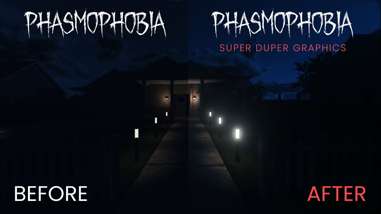 Phasmophobia w/ Super Duper Graphics Mod - Willow Street House - YouTube
