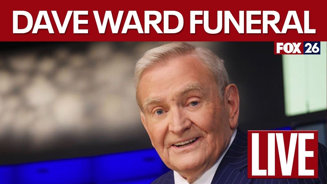 Funeral service for longtime Houston anchor Dave Ward - YouTube
