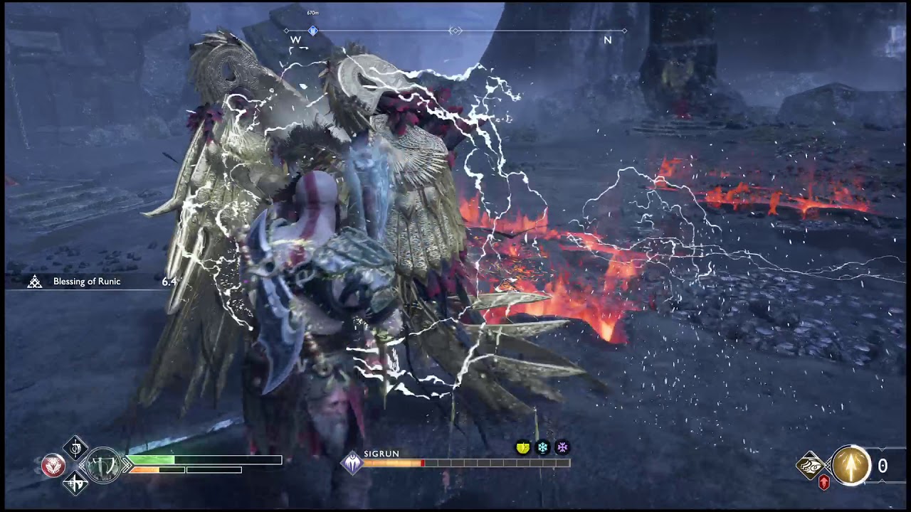 God of War - Final Valkyrie fight - YouTube