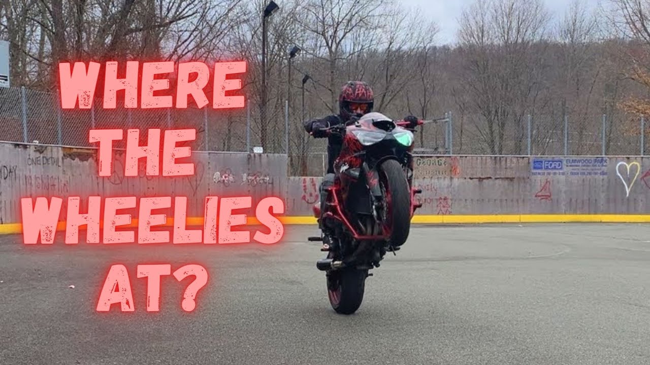 Ninja 636 Wheelie Update - YouTube