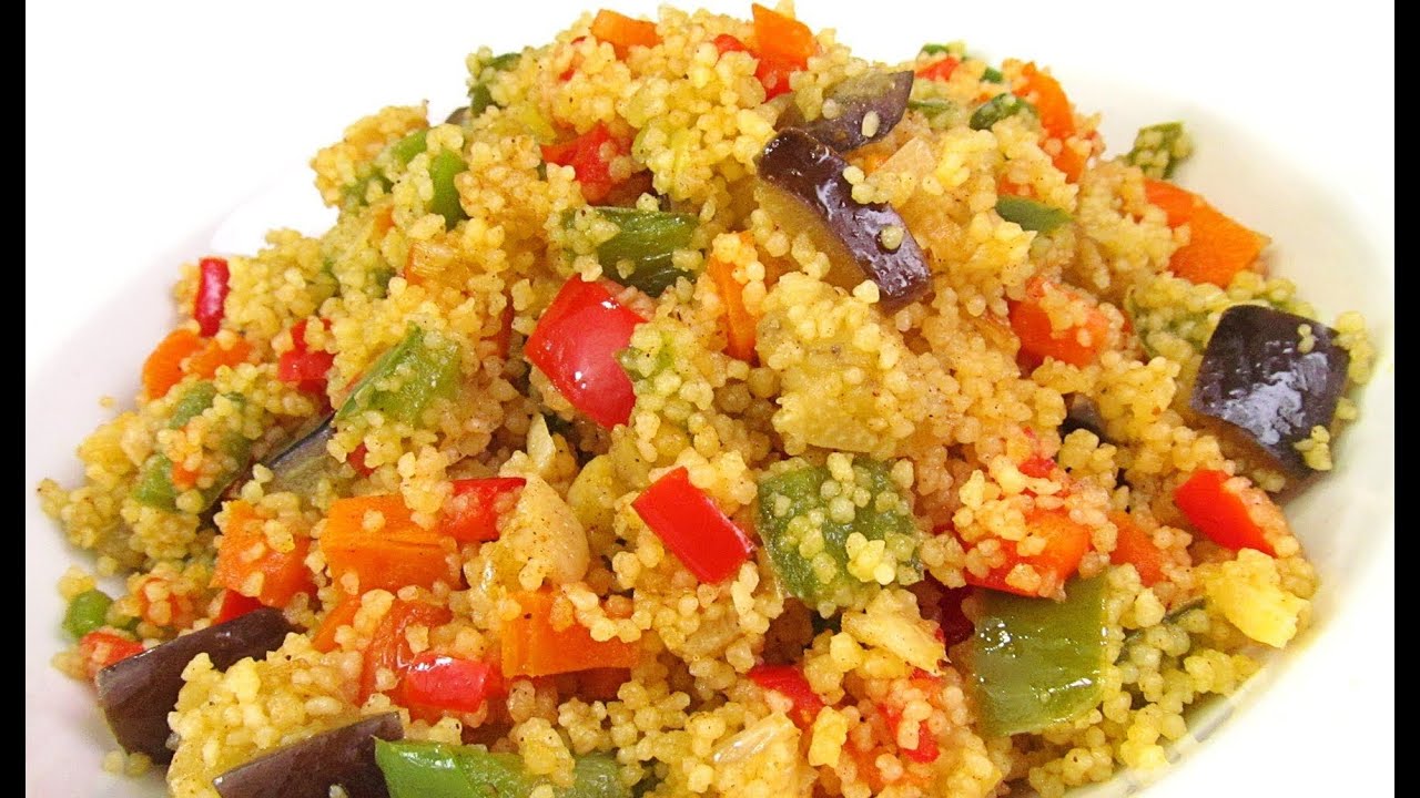 Cus Cus con verduras rapidisimo y saludable| Mejor receta de cus cus ...
