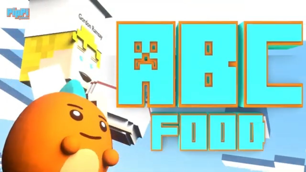 ABC Phonics FOOD Alphabet |Learn English easy & fun with music|Alphabet ...