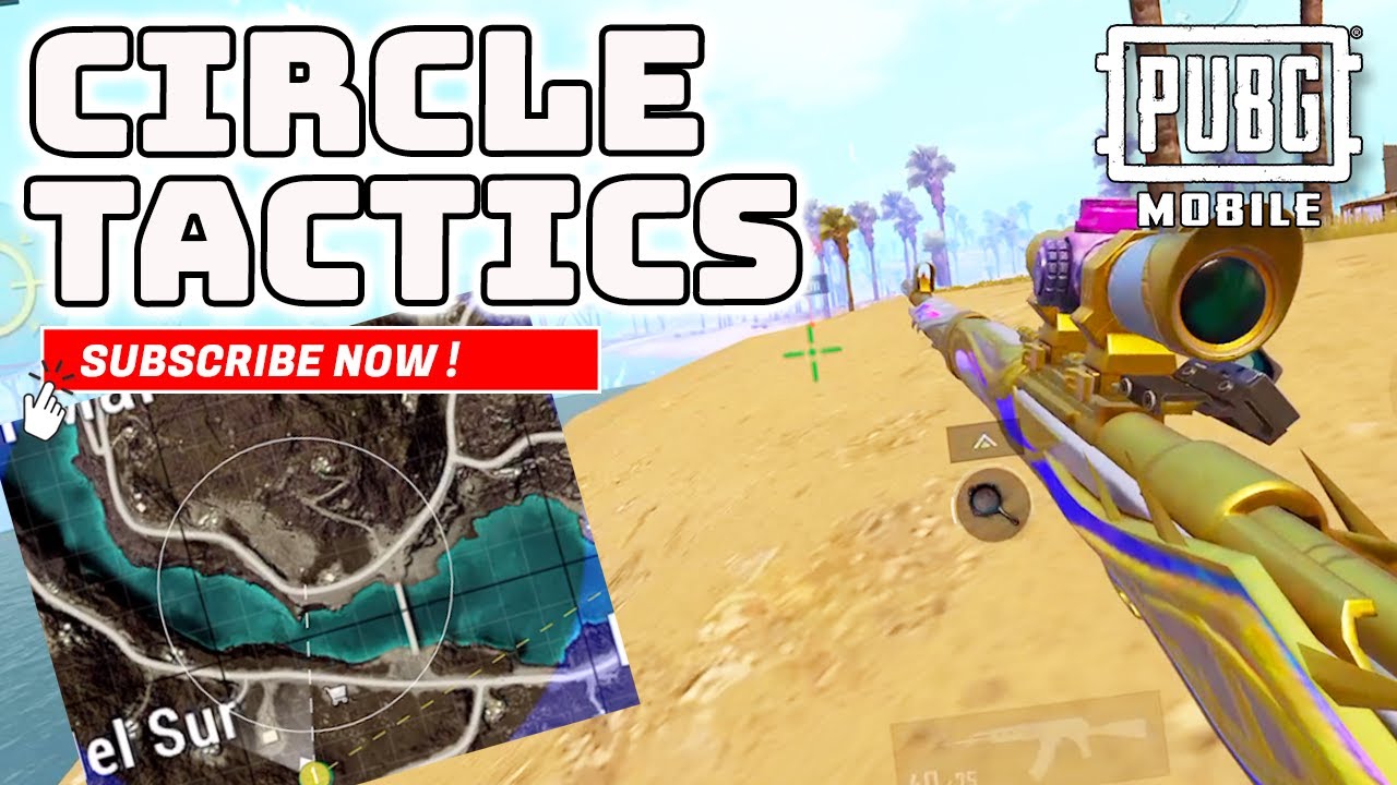TACTICS FOR PUBG MOBILE - LATE GAME CIRCLES SOLO SQUAD MIRAMAR - YouTube