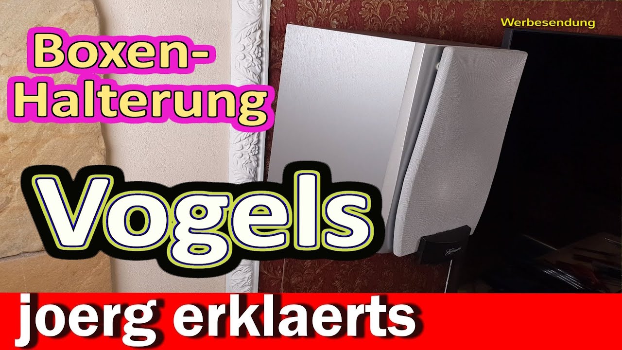Boxenhalter Vogels Anbauanleitung Tutorial DIY #joergerklaerts - YouTube