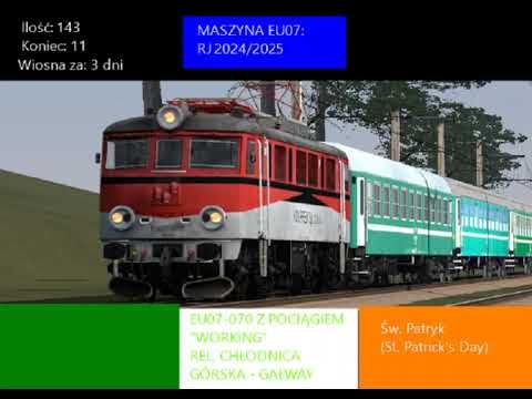 Maszyna EU07: RJ 2024/2025 #125 - 18.03.2025 - Wydanie Specjalne: Dzień Św. Patryka - YouTube