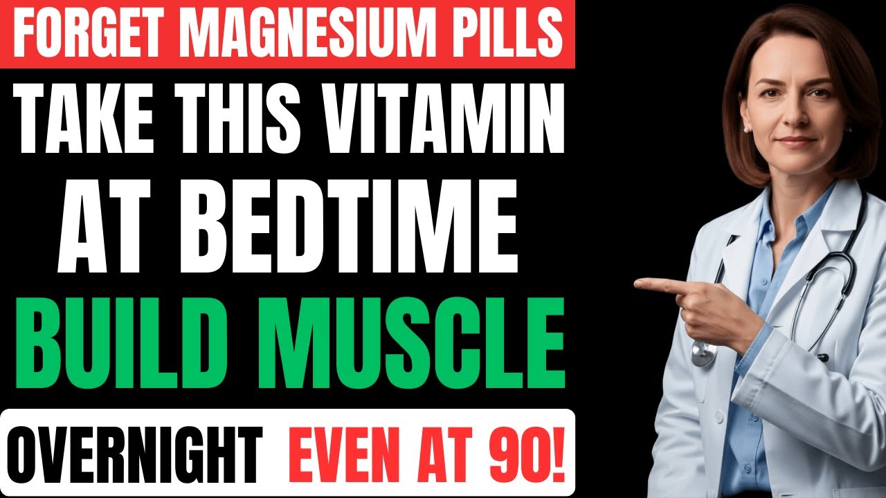 Forget Magnesium Supplements! Take These 2 Vitamins at Night to Rebuild ...